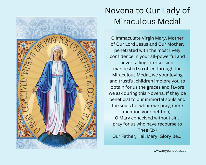 Cool Novena To The Miraculous Medal Images